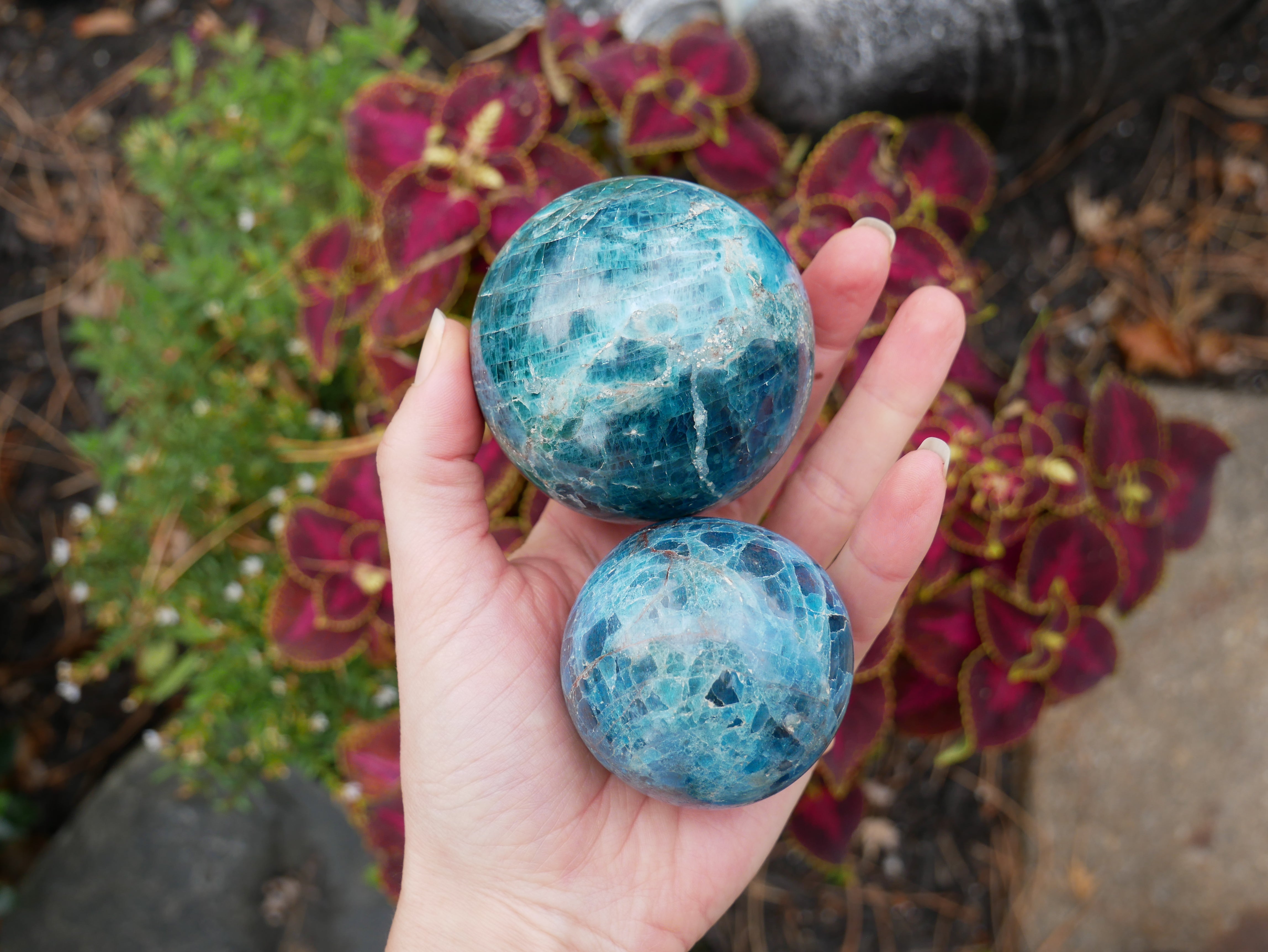 Apatite Spheres - 1 Kilo – The Healing Sanctuary